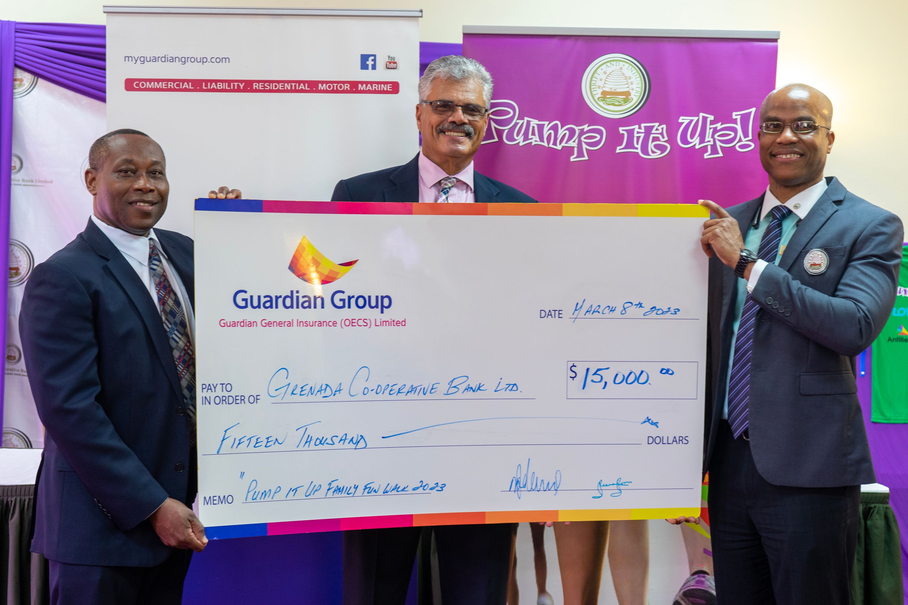 Guardian General partners with Grenada Co-operative Bank on Pump It Up ...