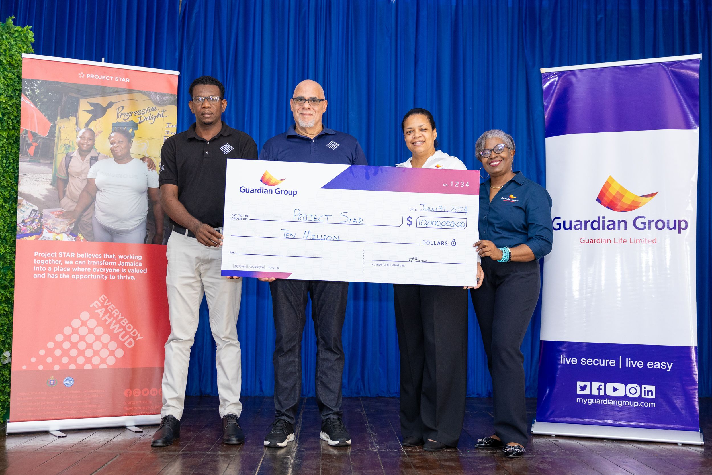 Guardian Life Limited Pledges J$10 Million to Project STAR to help ...