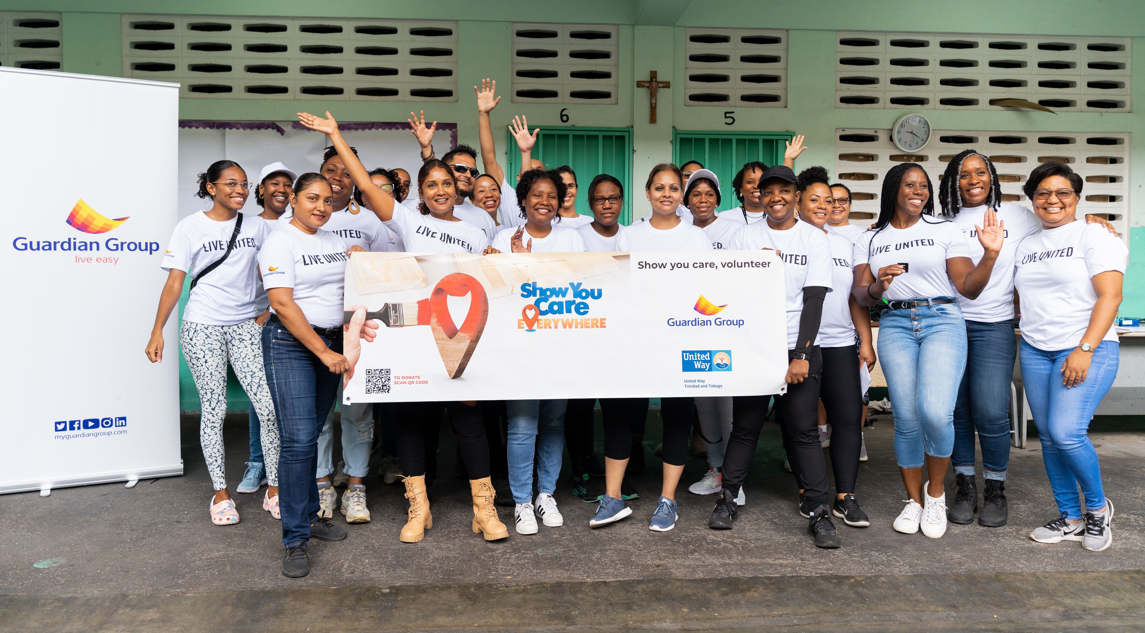 Guardian Group heads to Maraval R.C. for National Day of Caring (NDOC) 2024