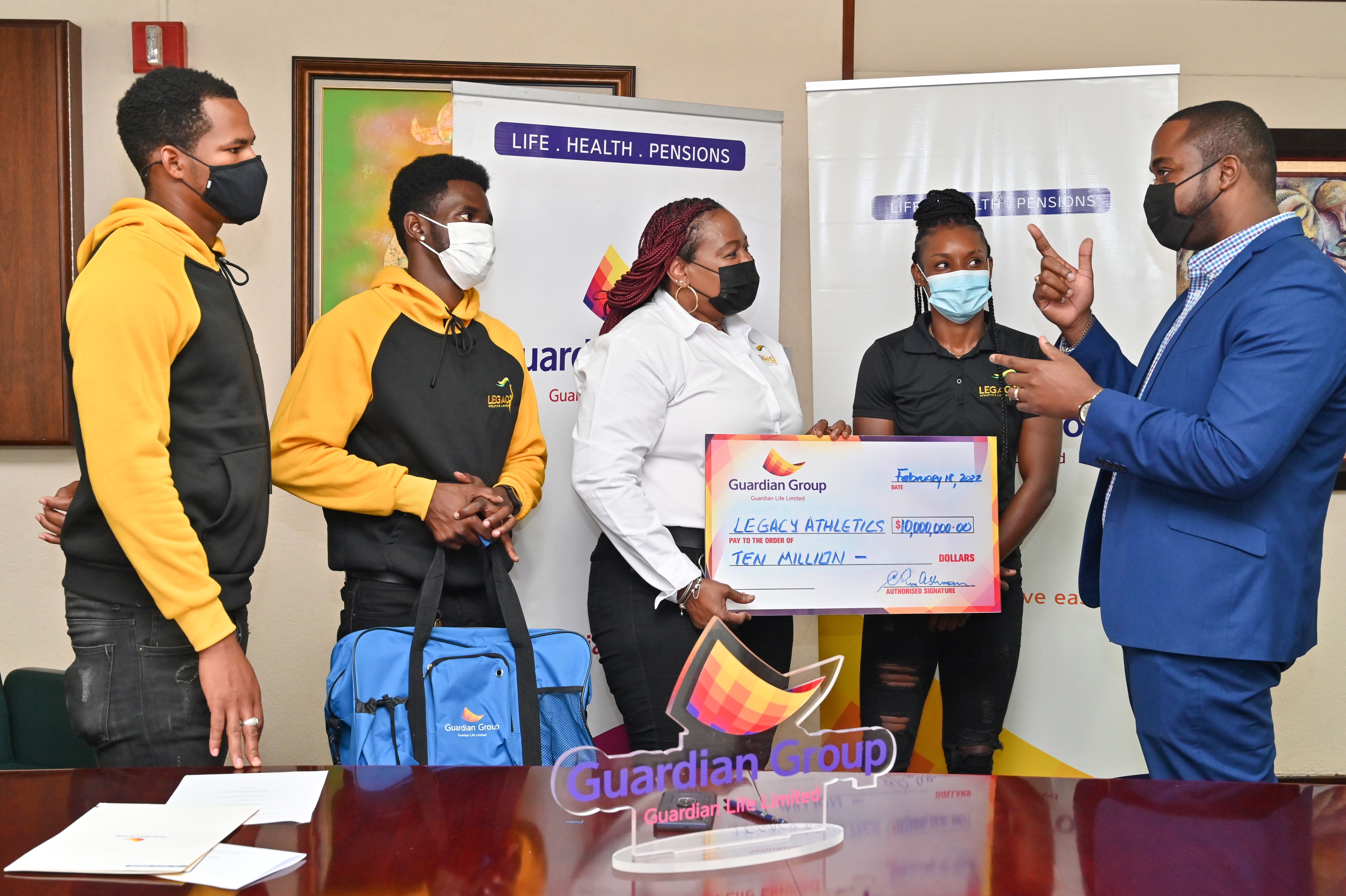 GLL Sponsorship of Legacy Athletics - Guardian Group Insurance and ...